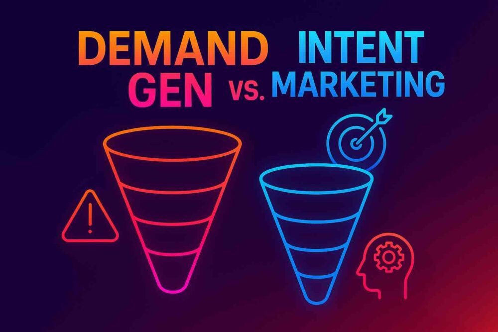 Demand Gen vs. Intent: The Marketing Mistake Killing Startup Budgets